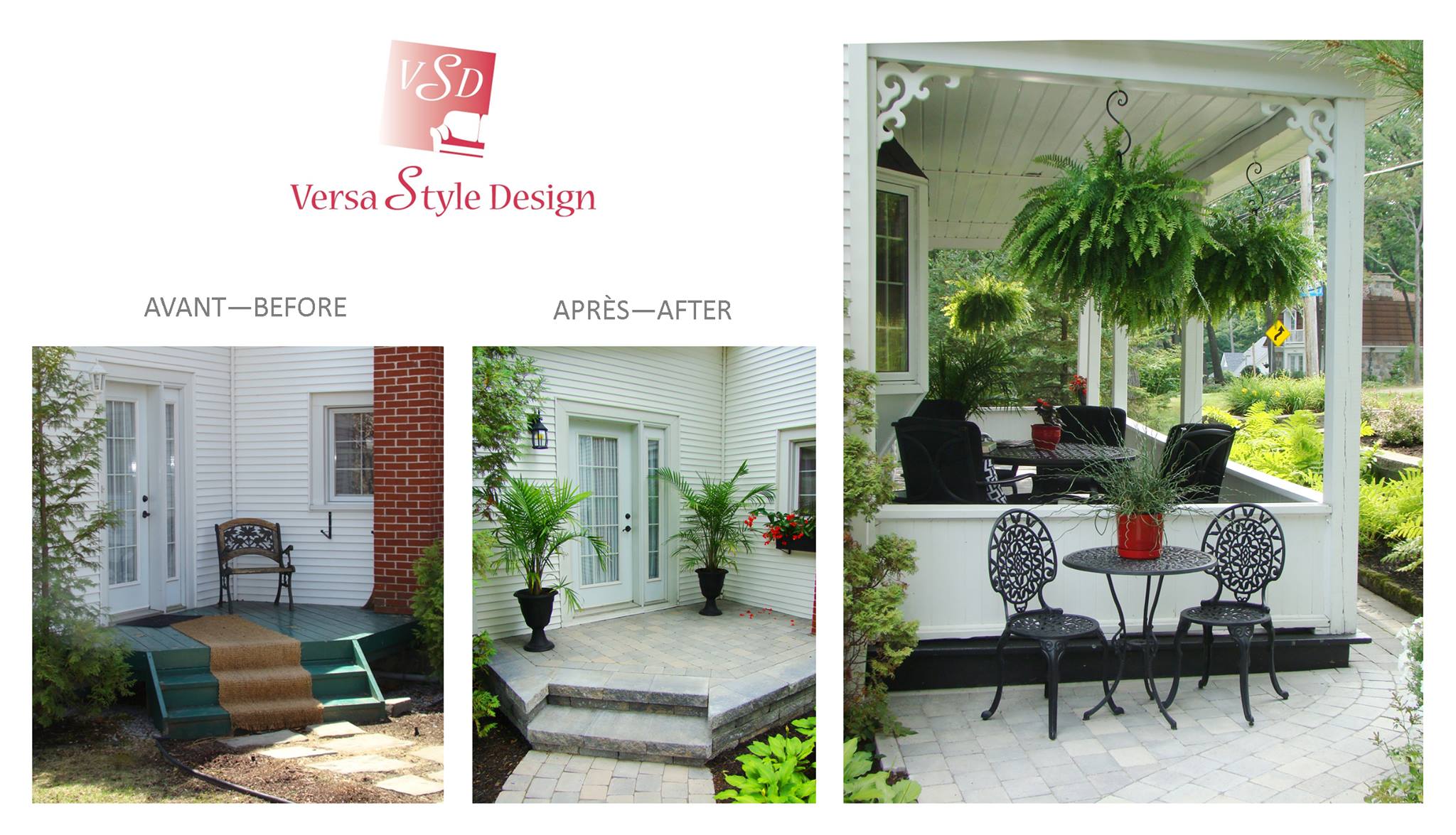 Country Style Terrace Design - Versa Style Design