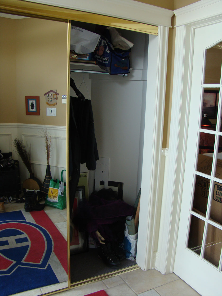 Design d’une entrée vestibule dans l'Ouest de Montréal - Versa Style Design